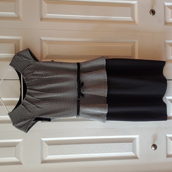 Covington | Dresses | Covington Belted Peplum Dress | Poshmark
